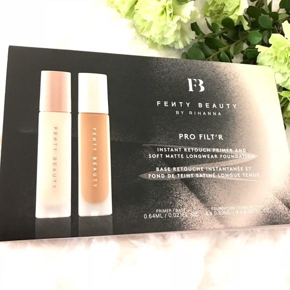 Fenty Beauty | Makeup | Fenty Beauty Pro Filtr Foundation Sample Card ...
